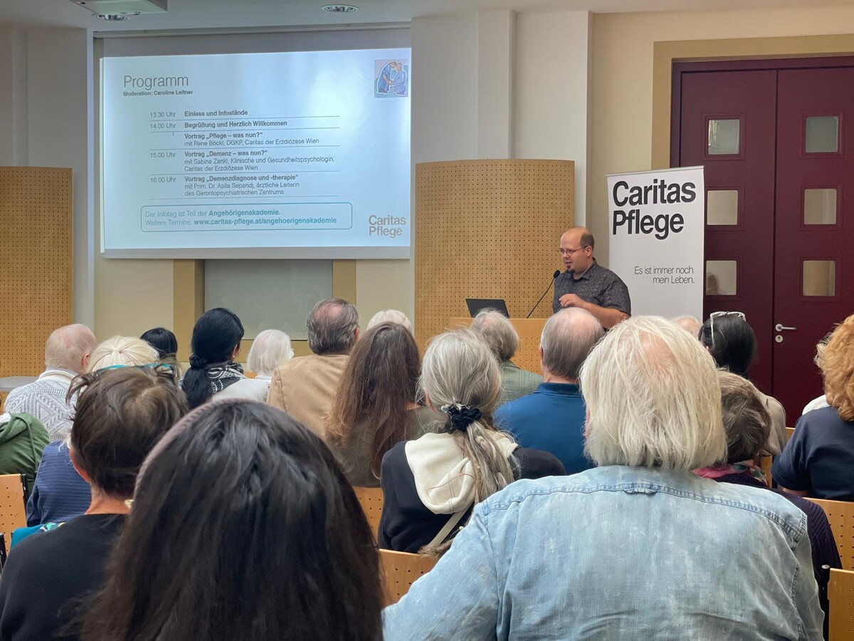 Caritas Infotag für Angehörige in Wien: Caritas Wien